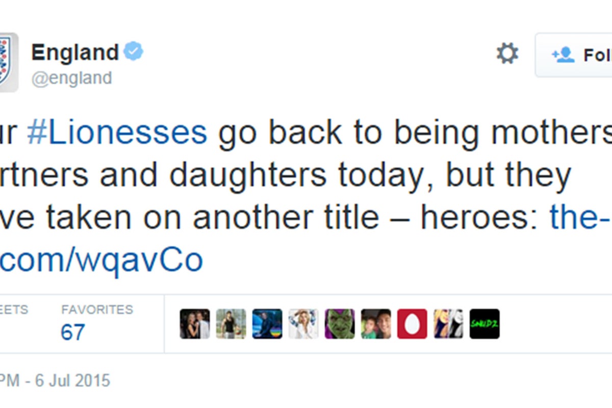 England Twitter account celebrates historic World Cup campaign, tweets ...