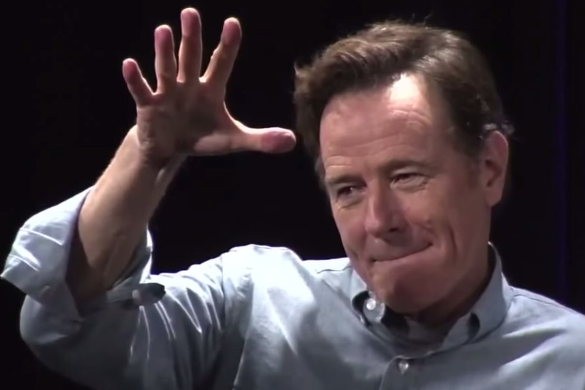 Breaking Bad star Bryan Cranston delivers creepy Walter White moment at ...