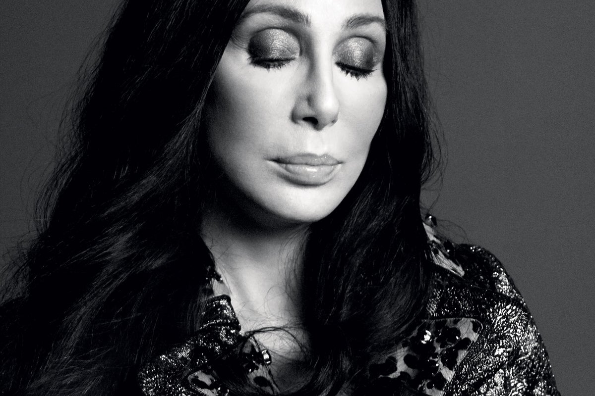 Cher on the cover of Love magazine: Queen of chiffon and sequins is the ...