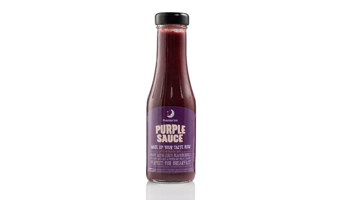 Premier Inn has launched a purple sauce for some reason | The ...