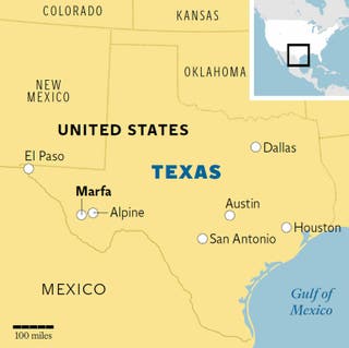 Marfa, Texas: A Modernist art colony in the desert | The Independent ...