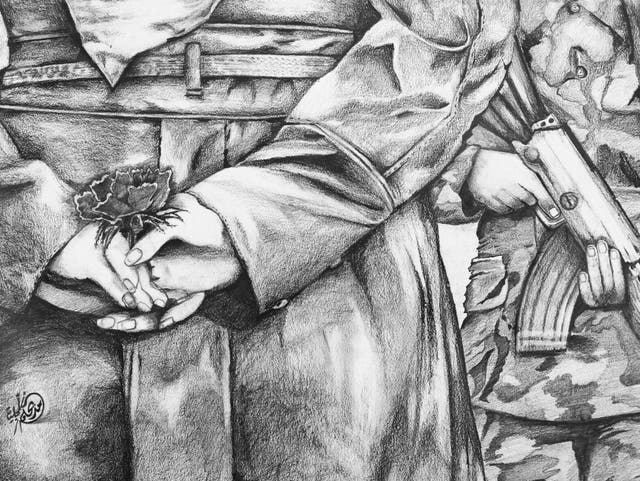 Moving pictures of Israel-Gaza conflict drawn by Palestinian children ...