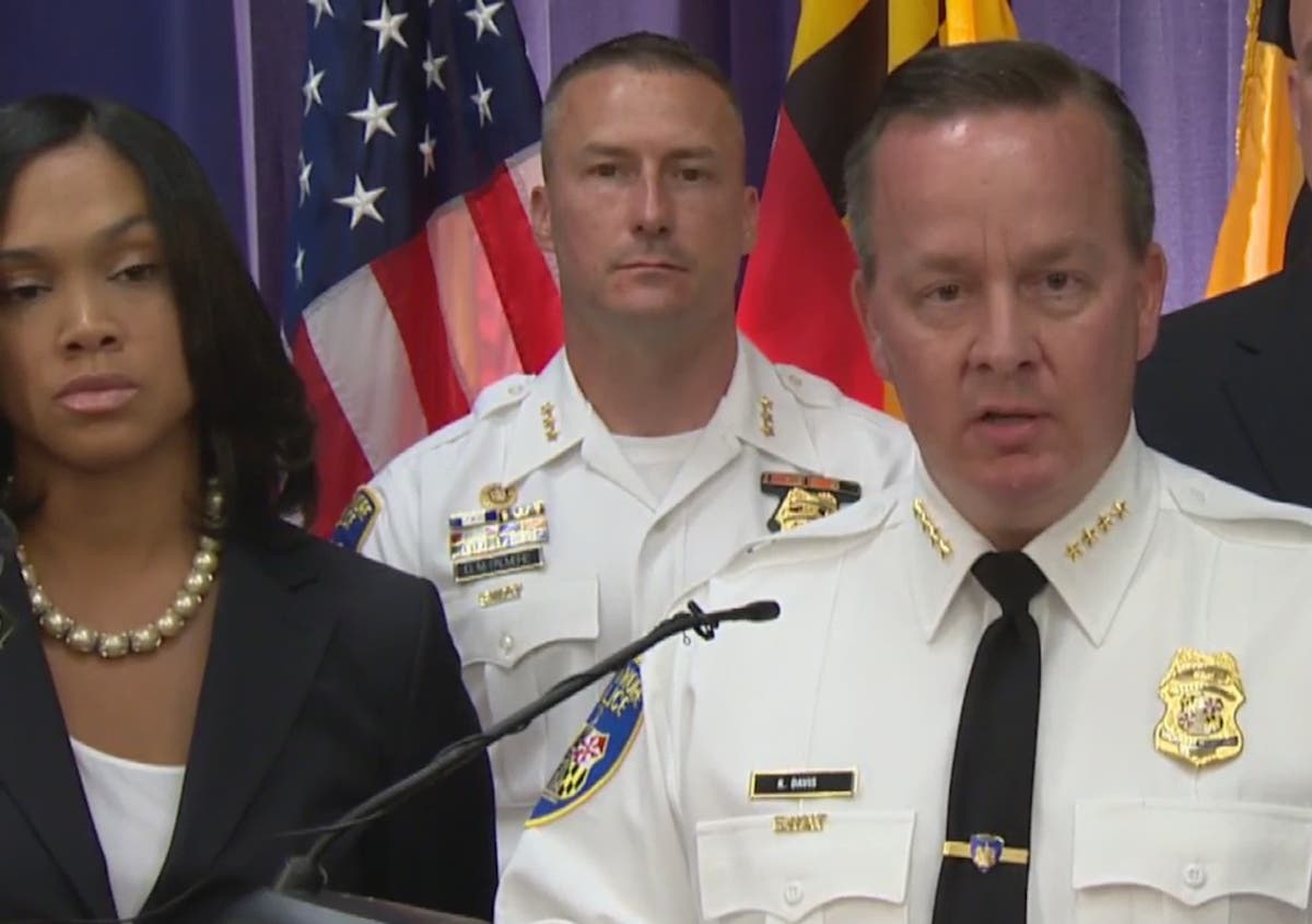 Baltimore cop charged with attempted murder for shooting unarmed ...