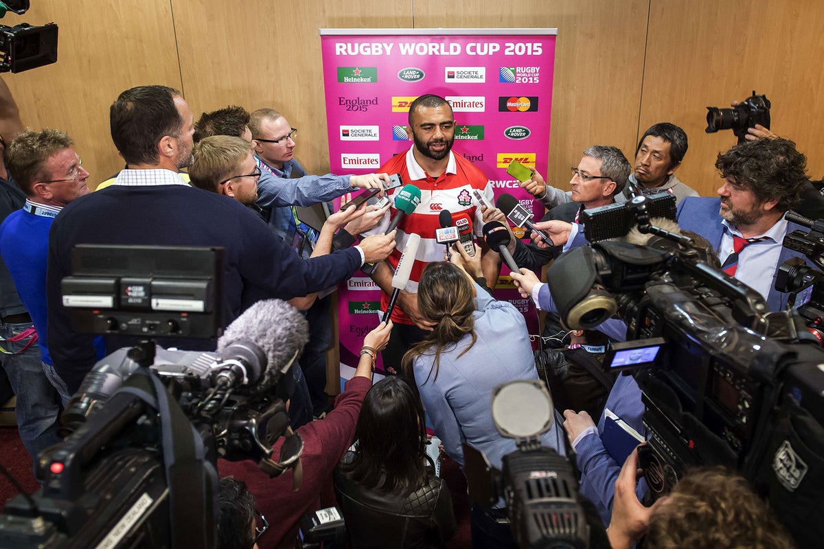 RWC 2015: Eddie Jones' delight at shoving sumo off its pedestal back in ...