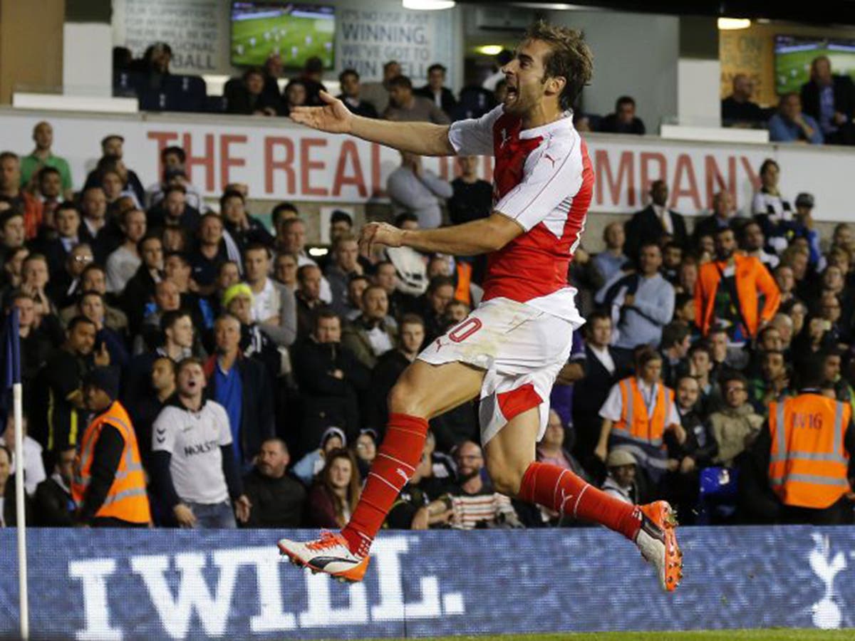 Mathieu Flamini is now Arsenal's joint top scorer this season alongside ...