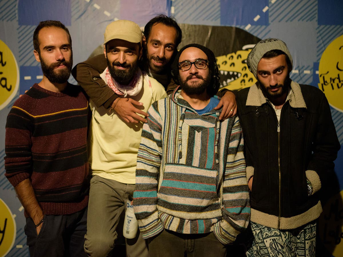 Refugee crisis: Syrian rock band captured by border guards play concert ...