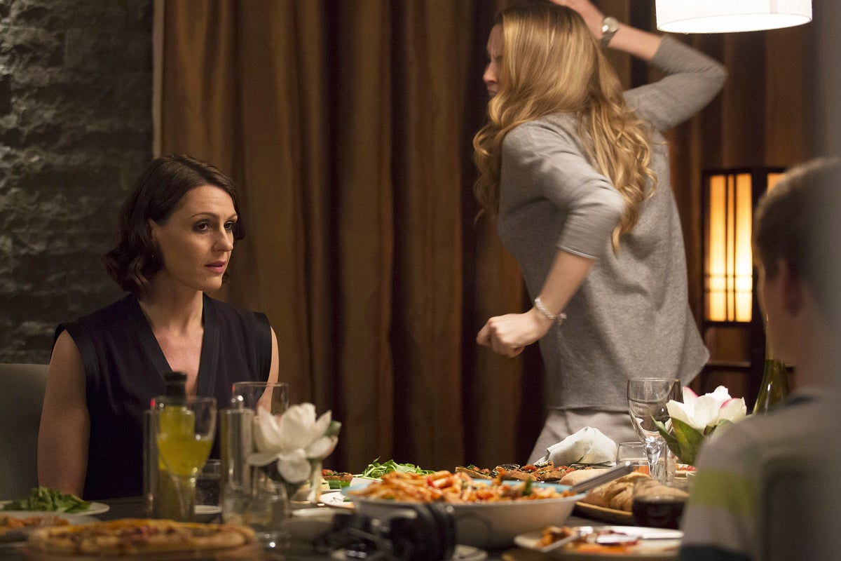 Doctor Foster, BBC One, TV review: The dinner party from hell with her ...