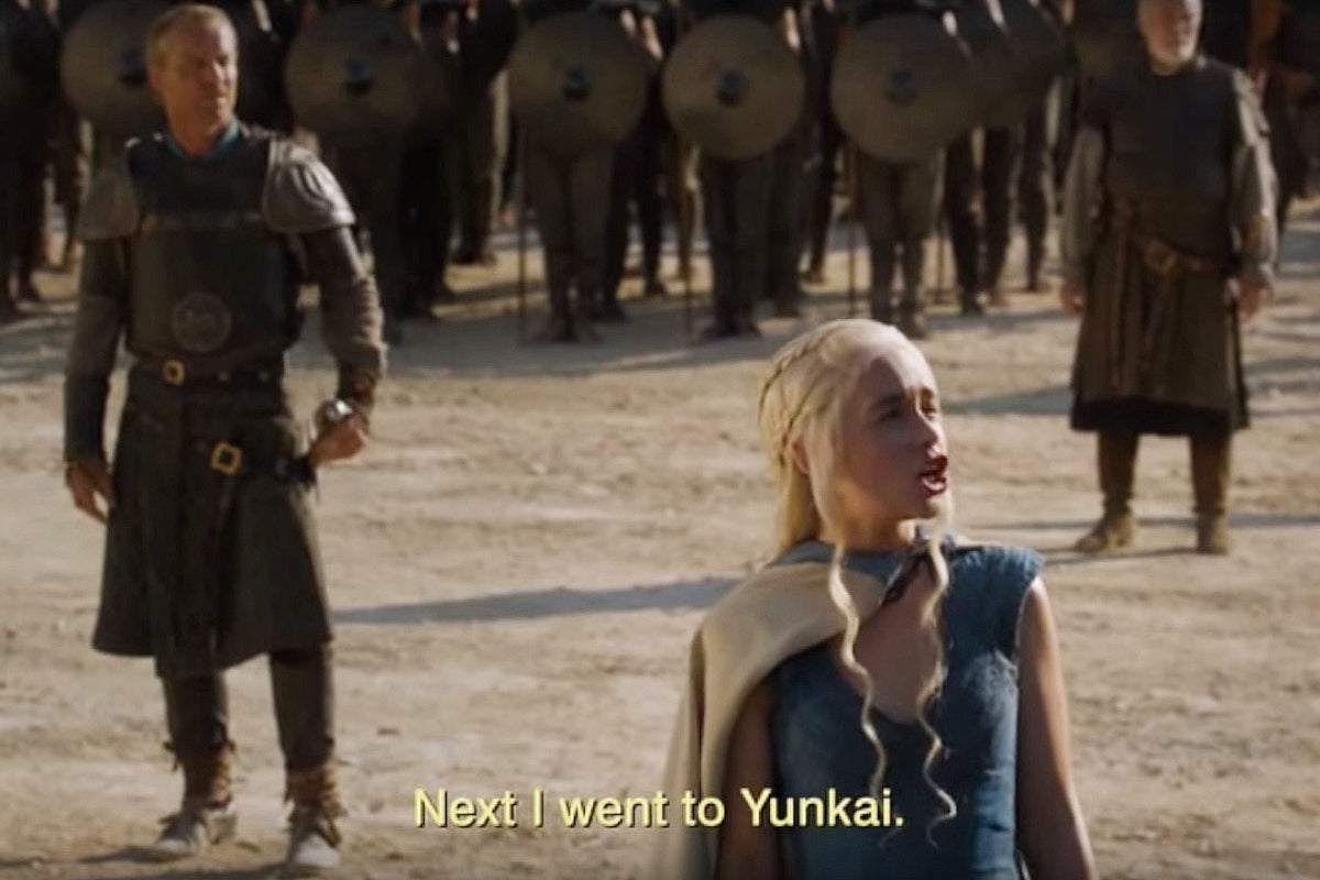 Game of Thrones' Dothraki and Valyrian language creator snuck Easter ...