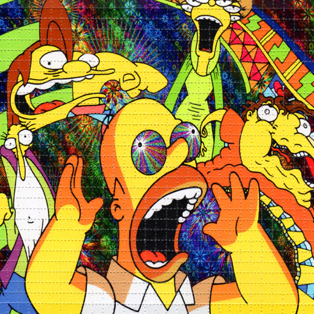 Lisa Simpson Psychedelic Lisa Simpson Hates Maniac By Perro2017 On