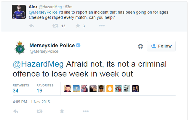 Anger over Merseyside Police Twitter rape joke | The Independent | The ...