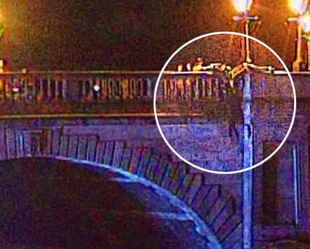 Richmond police bridge rescue: Officer hailed as hero after rescuing a ...