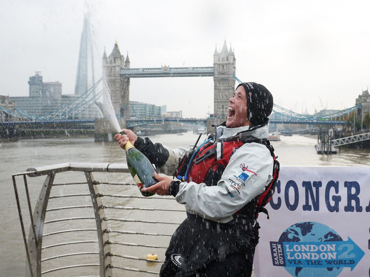 Sarah Outen: Adventurer completes epic round-the-world voyage | The ...