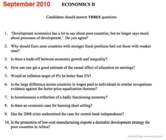 Oxford University has the 'world's hardest test' — here's how to answer ...