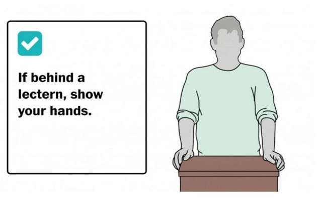 How to use your hands when public speaking | The Independent | The ...