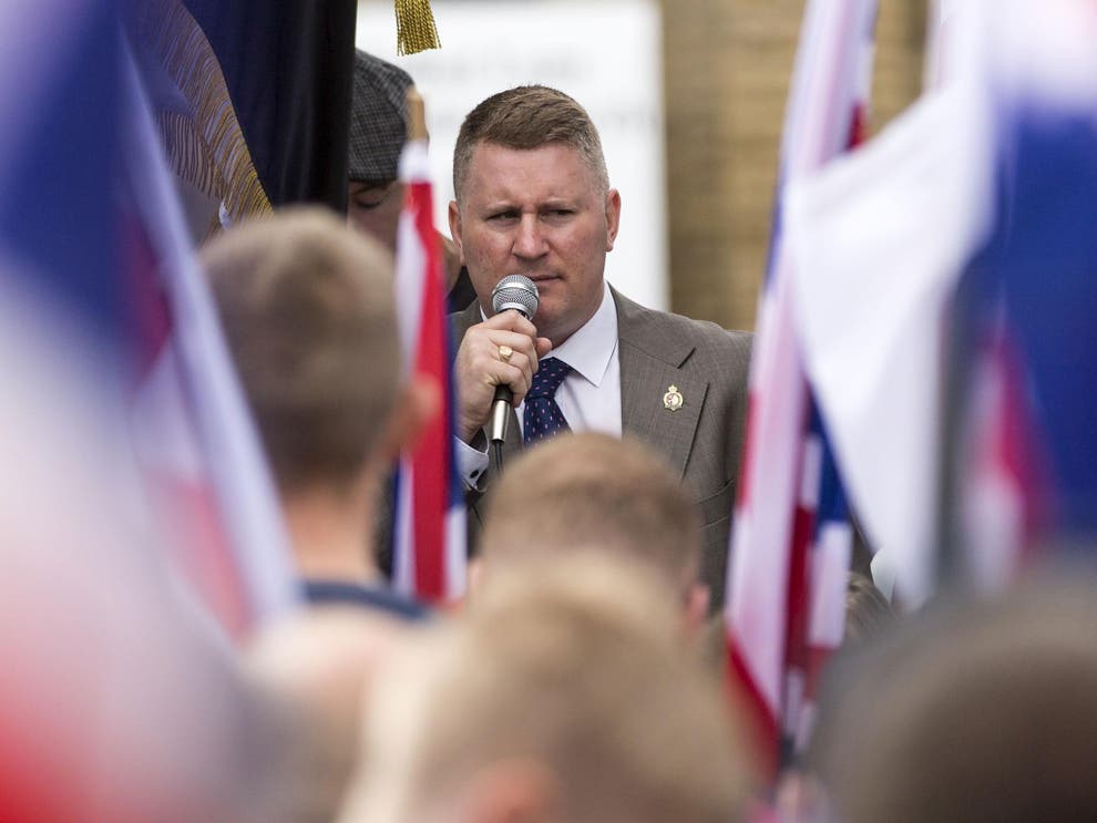 Britain First leader Paul Golding arrested while attending deputy's ...
