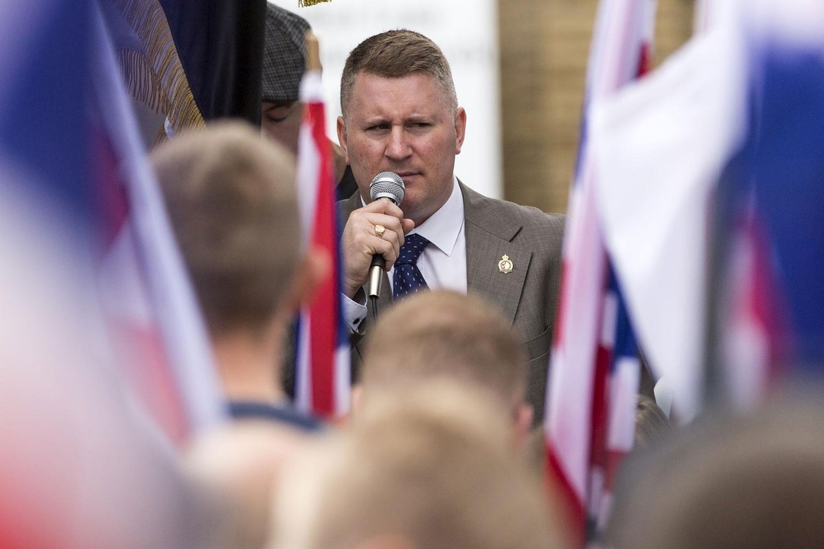 Britain First leader Paul Golding arrested while attending deputy's ...