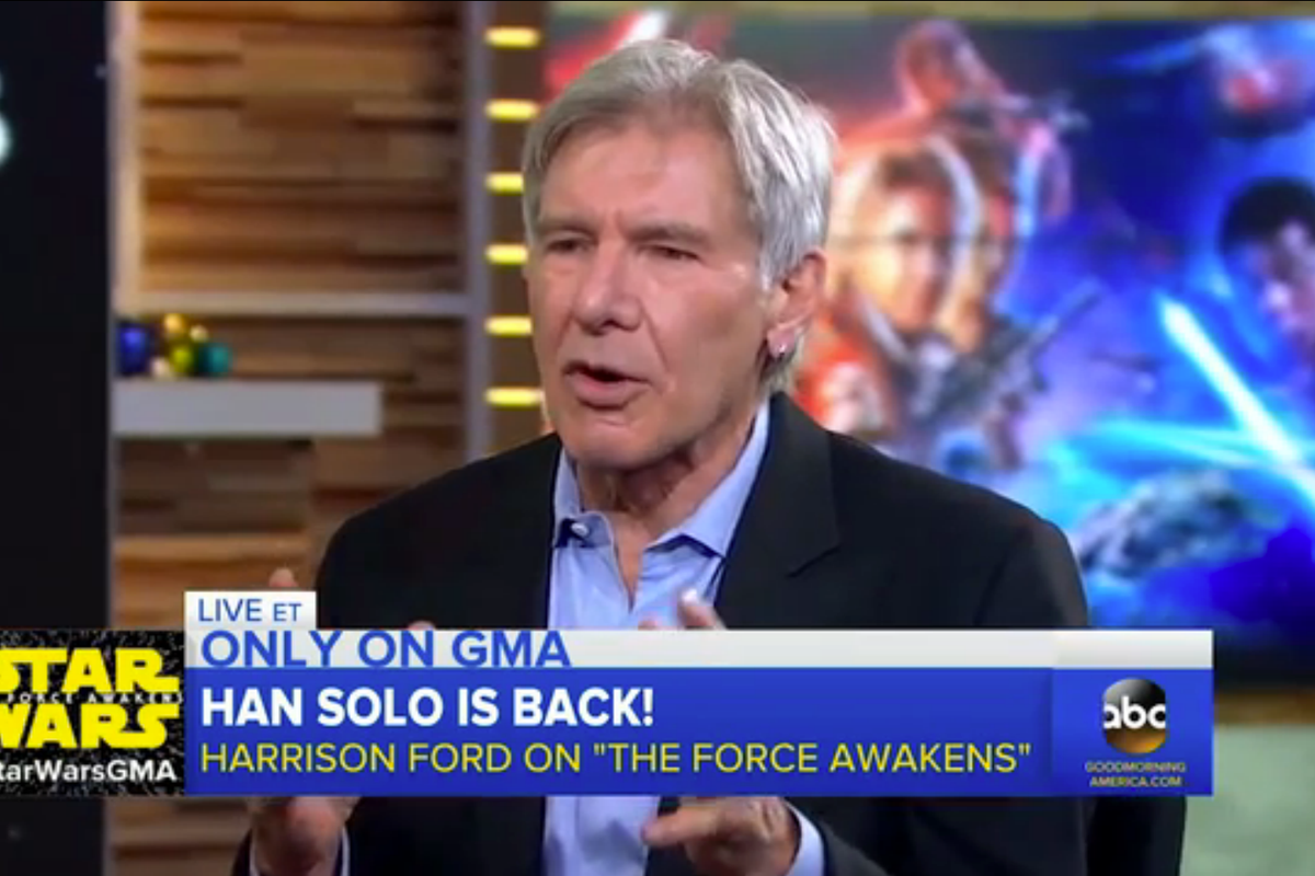 Harrison Ford gives promising Star Wars: The Force Awakens review | The ...