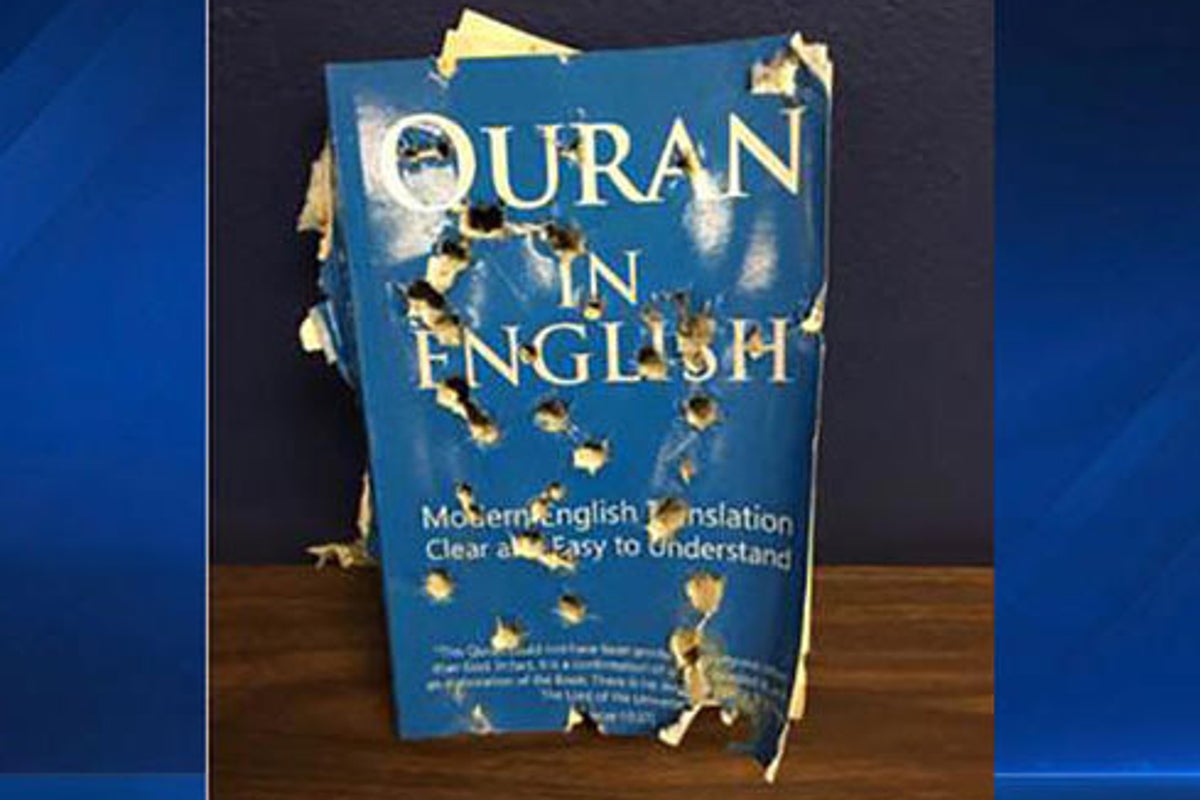 'Bullet-riddled' Quran found outside Islamic clothing shop in Southern ...