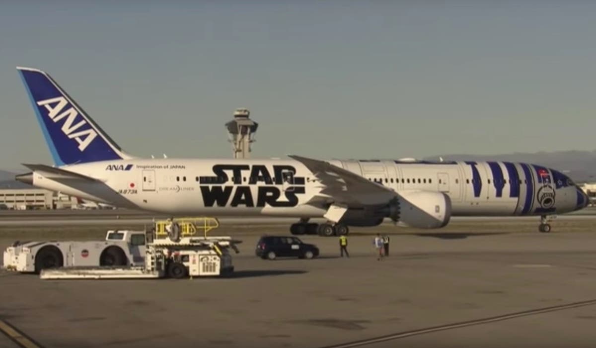 Star Wars: The Force Awakens cast flies to UK premiere in incredible R2 ...