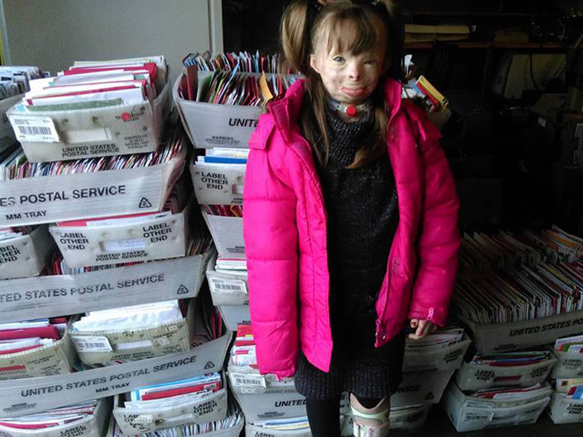 Safyre Terry: The arson survivor who was sent 300,000 Christmas cards ...