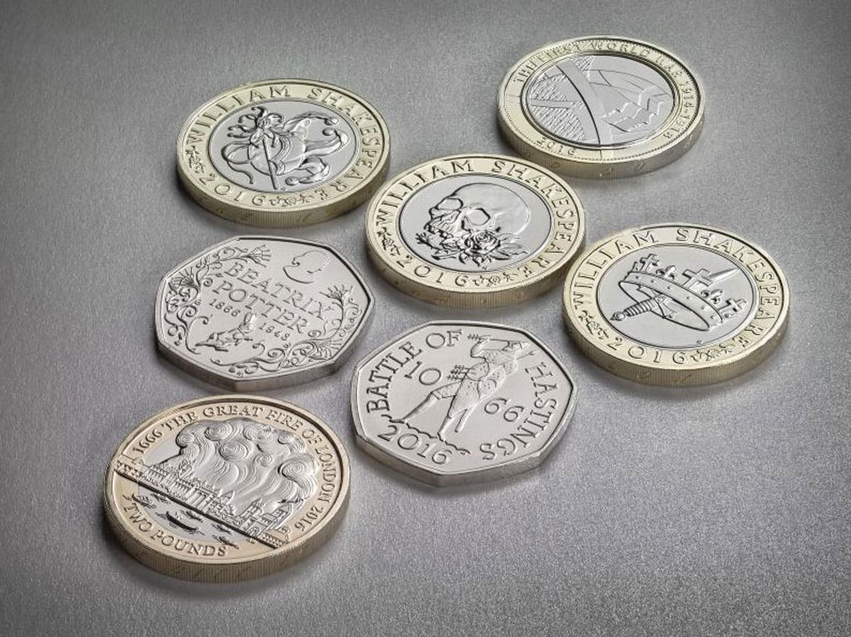 Shakespeare and Beatrix Potter among new coin designs for 2016 | The ...