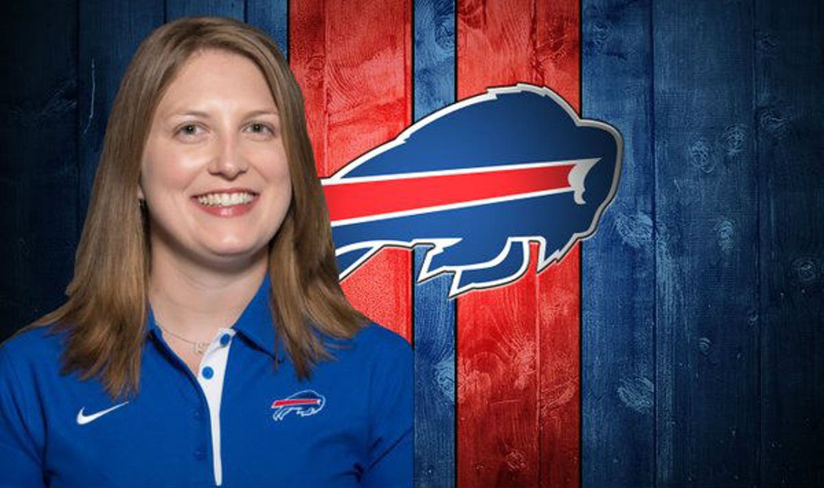 Kathryn Smith of the Buffalo Bills becomes NFL's first full-time female ...
