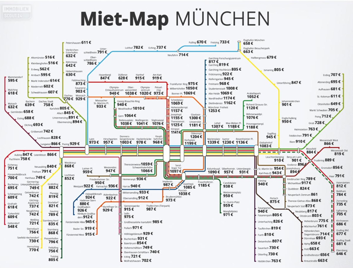 These German rent maps shows just how overpriced London is | The ...