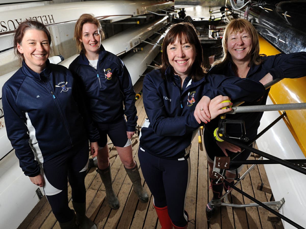Yorkshire team bare all on quest to become oldest female crew to row an ...