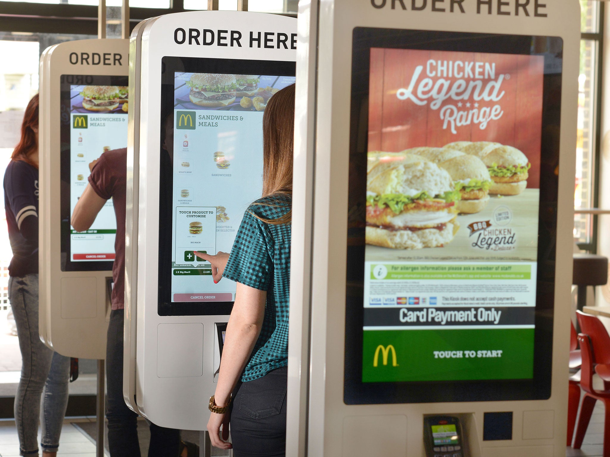 McDonald's to introduce table service across 400 UK restaurants | The ...