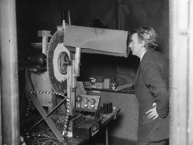 See the first TV image from John Logie Baird's early 'Televisor ...