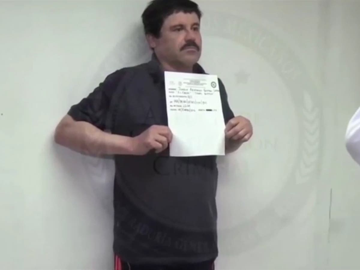 New El Chapo video released by Mexican government shows drug kingpin ...