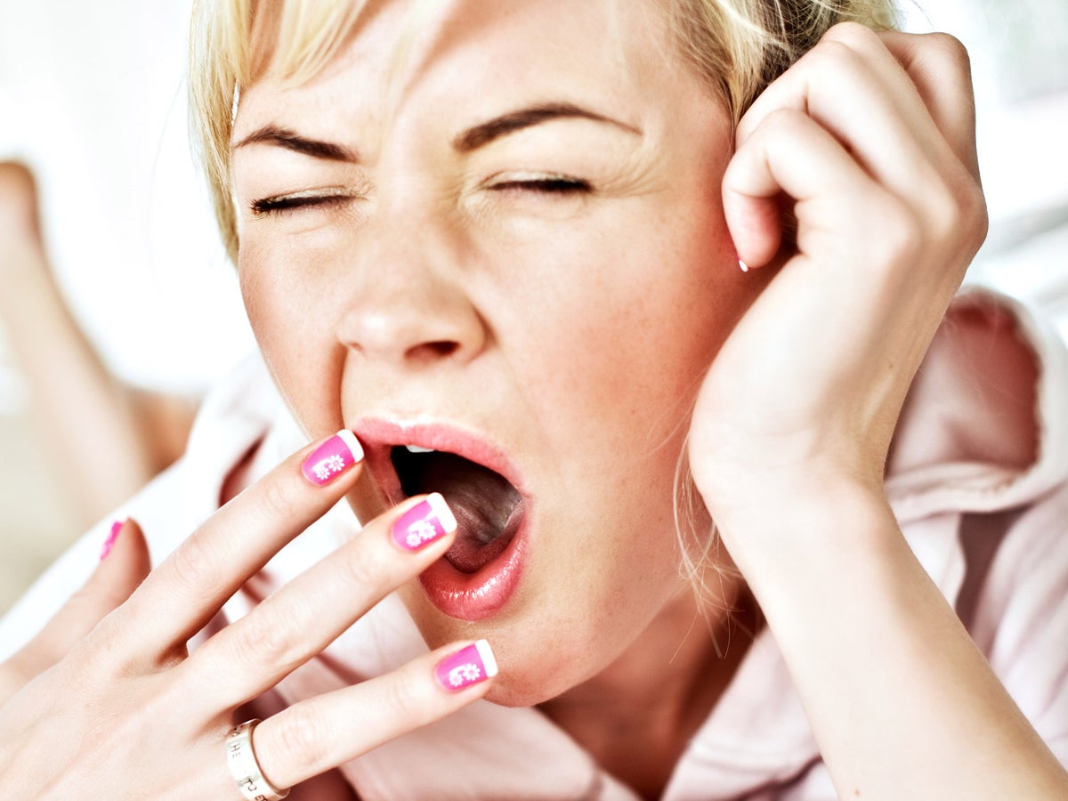 why do i yawn when i hear the word yawn