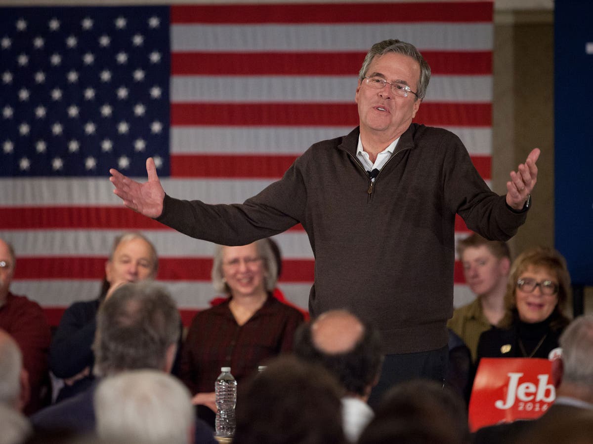 Jeb Bush asks audience to clap after speech is met with silence | The ...