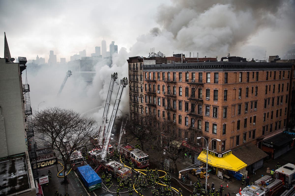 New York police arrest five people for East Village explosion | The ...