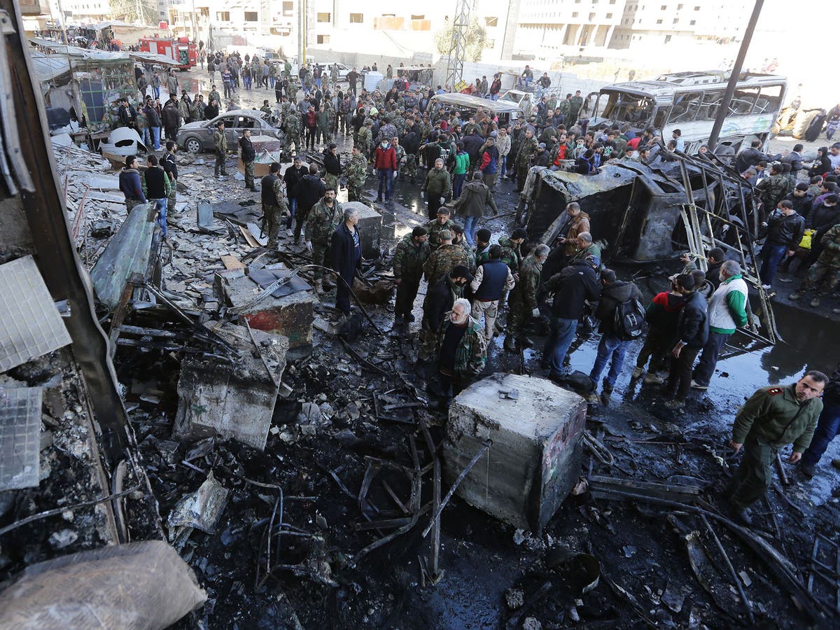 Damascus bombings: At least 30 killed in four bomb attacks | The ...