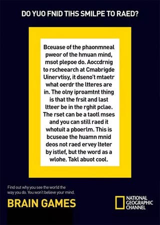 The reason why this 'difficult' puzzle is so easy to read | The ...