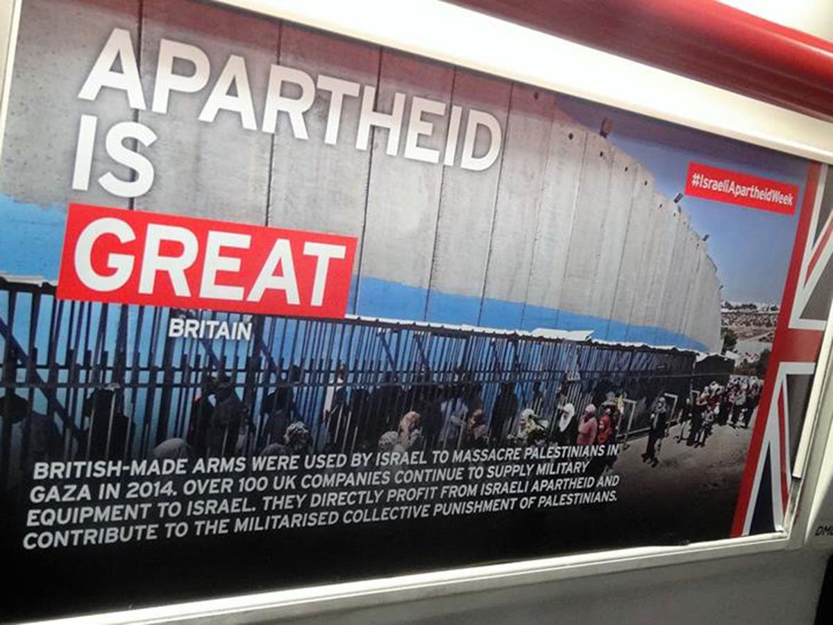 Benjamin Netanyahu demands anti-Israel posters put on Tube by pro ...
