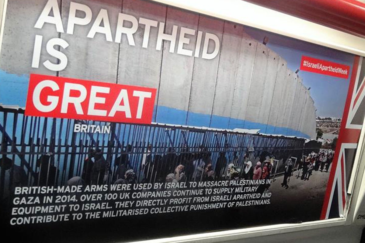 Benjamin Netanyahu demands anti-Israel posters put on Tube by pro ...