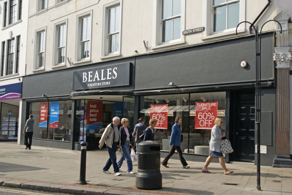 Beales asks landlords for 70 per cent rent cut | The Independent | The ...