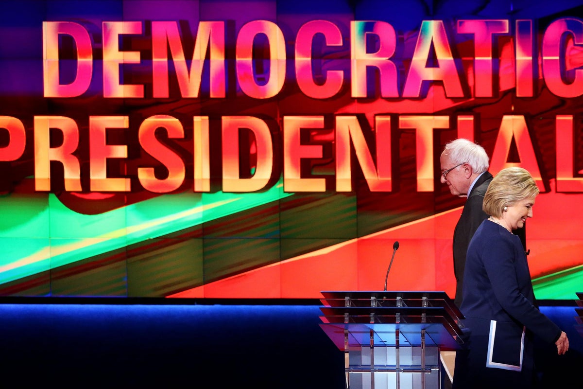 Sanders v Clinton: The chart that shows the huge divide between ...
