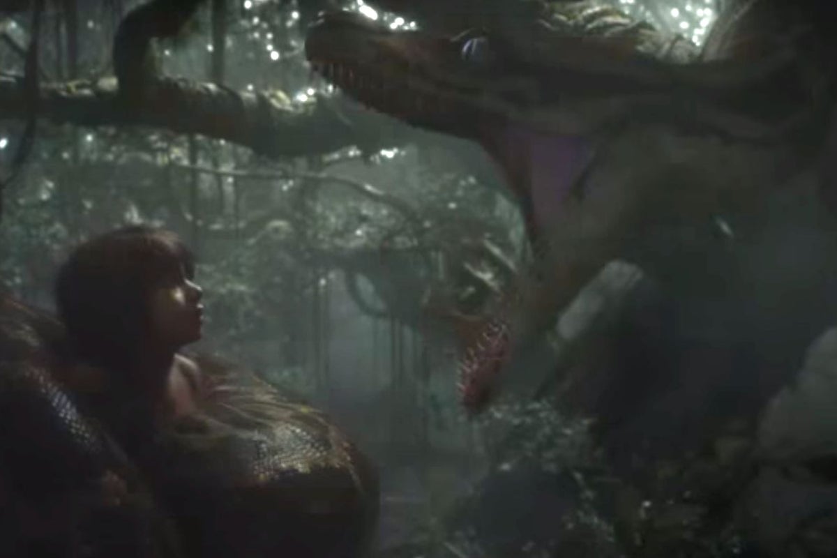 Jungle Book 2016: New trailer recreates scene where Kaa tries to eat ...