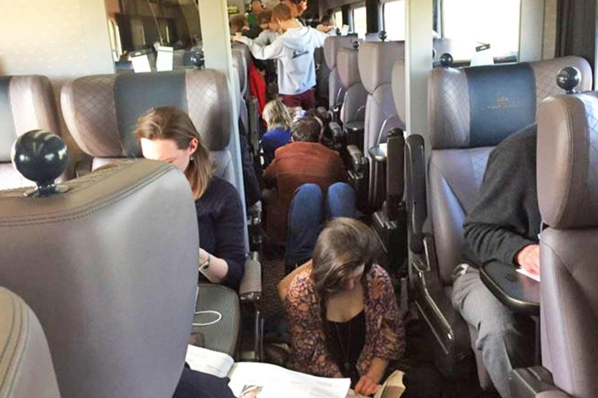 Train overcrowding is at its worst since figures first collected, warns ...