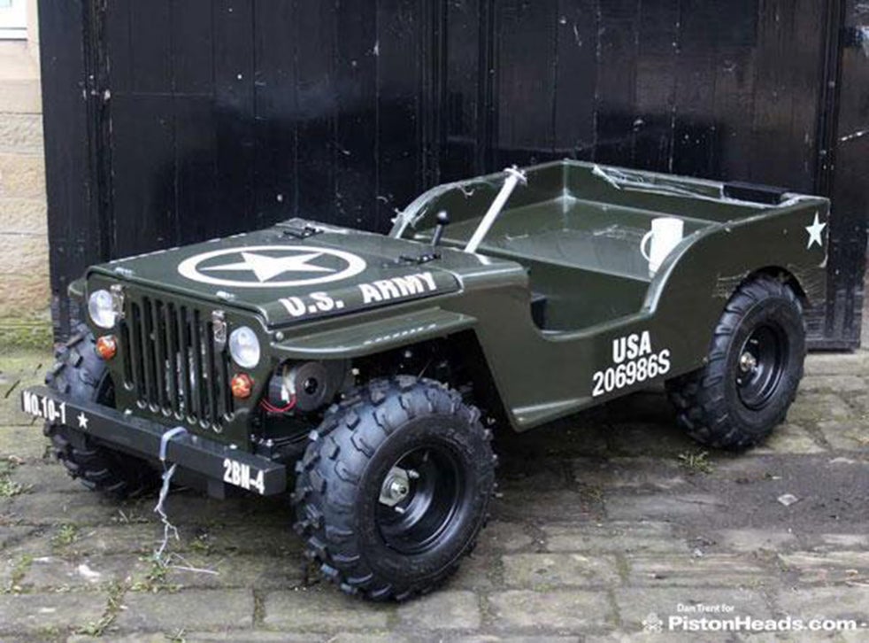 Pocket Classics Army: Miniature military vehicle is small, sturdy and ...