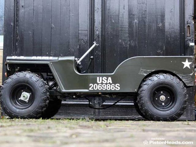 Pocket Classics Army: Miniature military vehicle is small, sturdy and ...