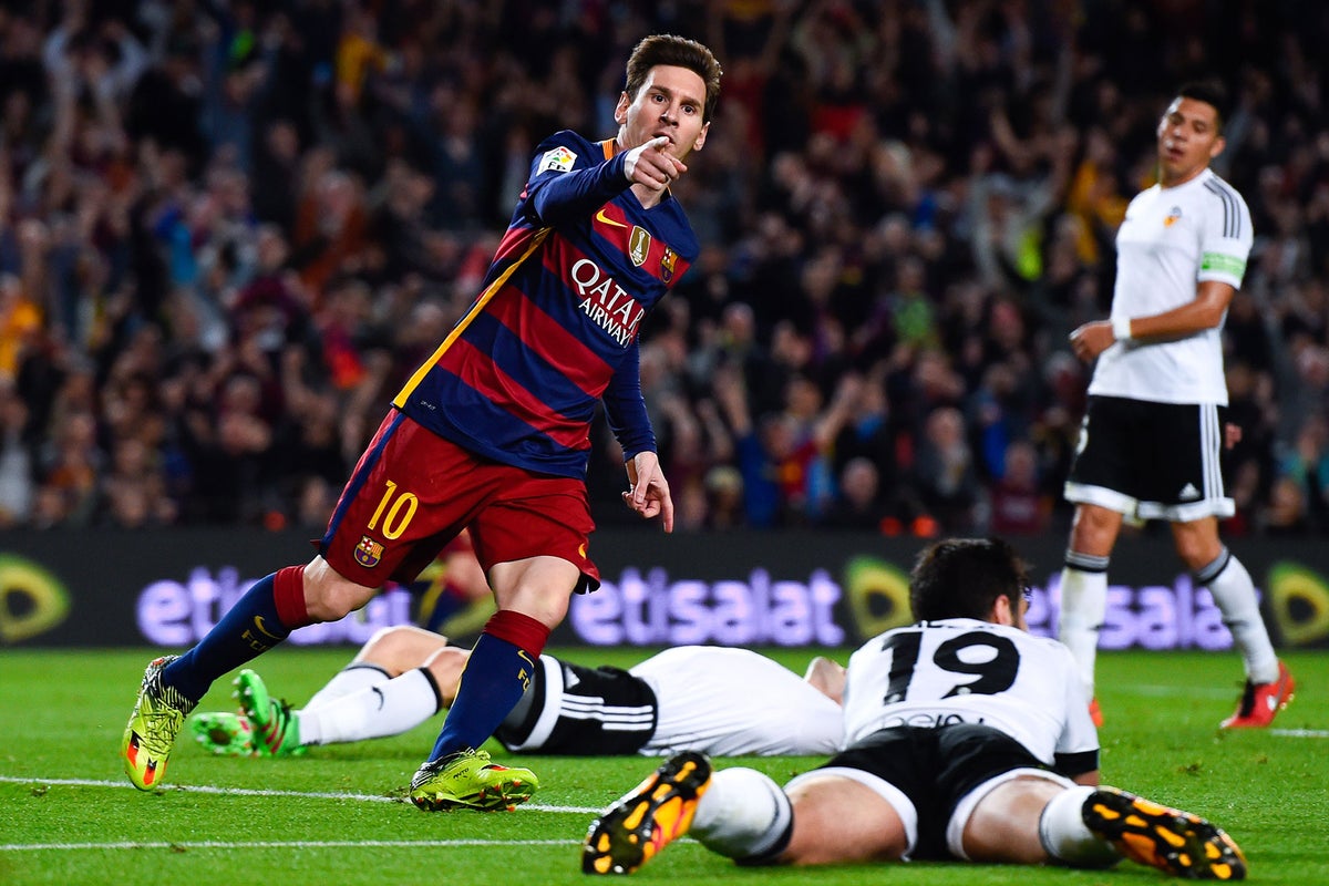 Lionel Messi scores 500th goal: Barcelona star has spent his career ...