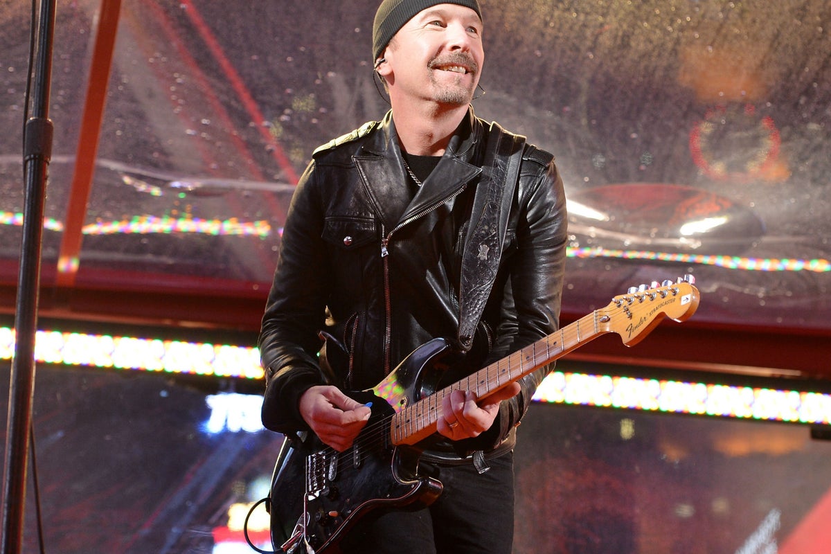 The Edge becomes first rock star to play the Sistine Chapel | The ...