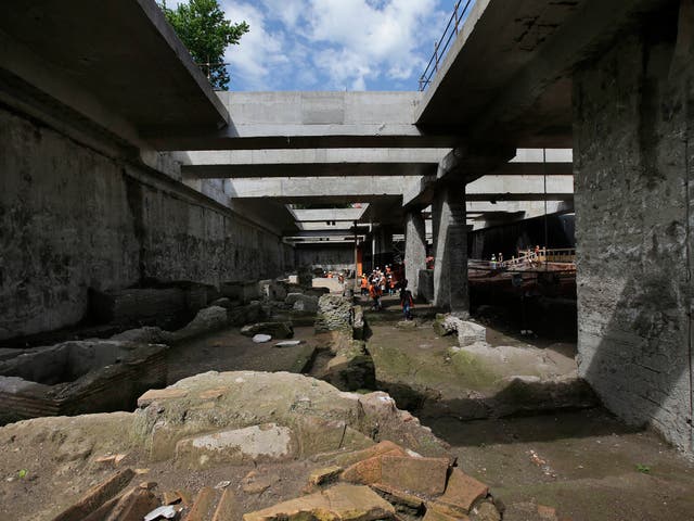 Ancient Roman barracks discovered during Rome Metro excavation | The ...