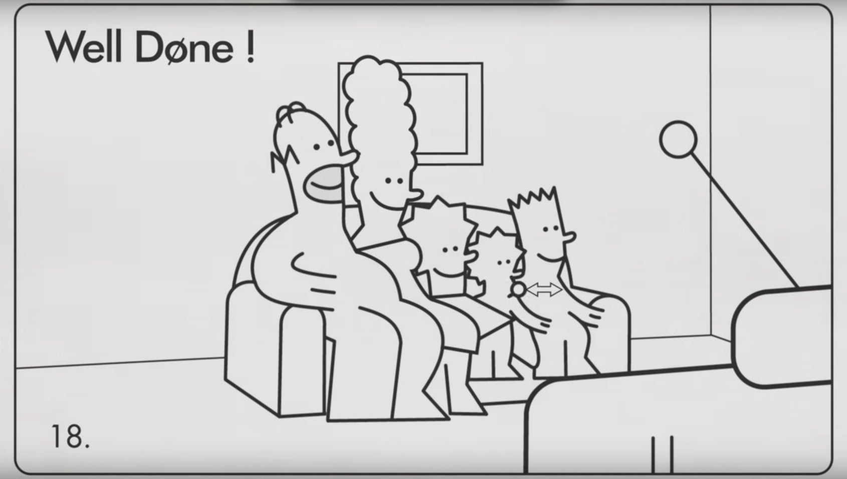 The Simpsons pay tribute to IKEA in the last couch gag of season 27 ...