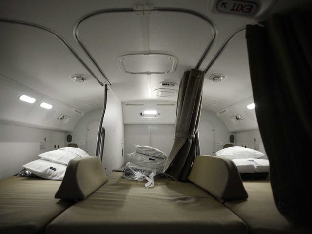 Inside planes’ secret bedrooms where cabin crew go to rest | The ...