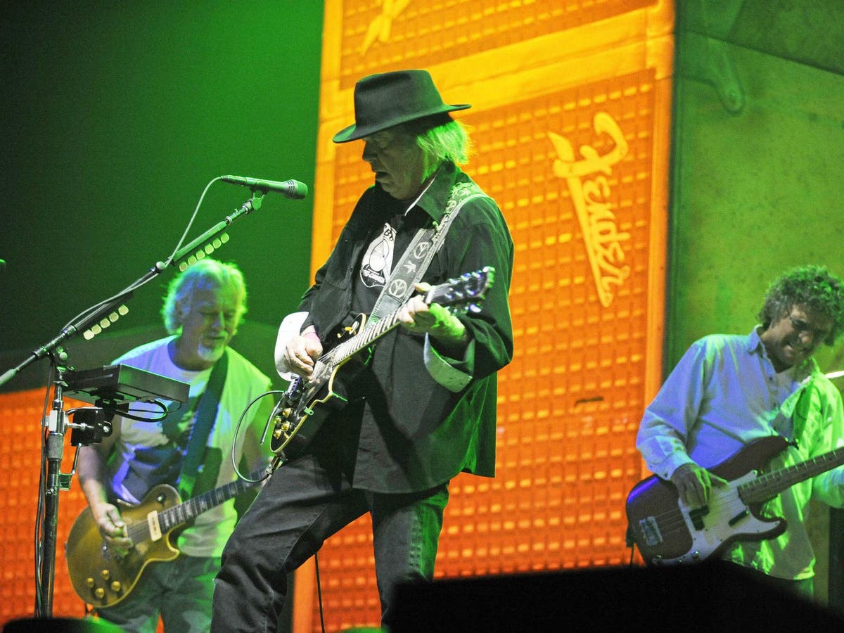 Neil Young and Promise of the Real, The O2 Arena, gig review: 'Mighty ...